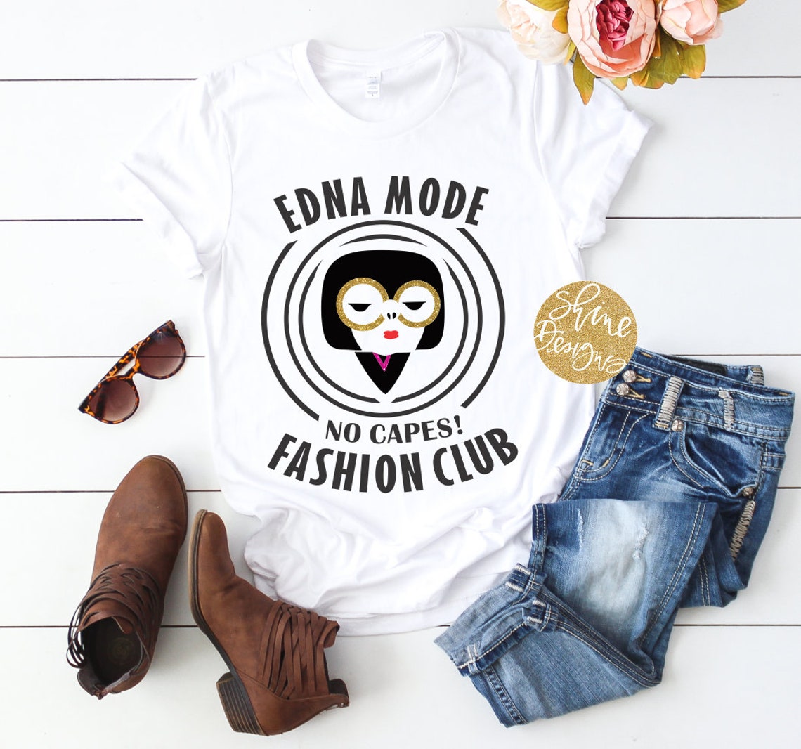 Edna Mode No Capes Fashion Shirt Incredibles Shirt Magical - Etsy