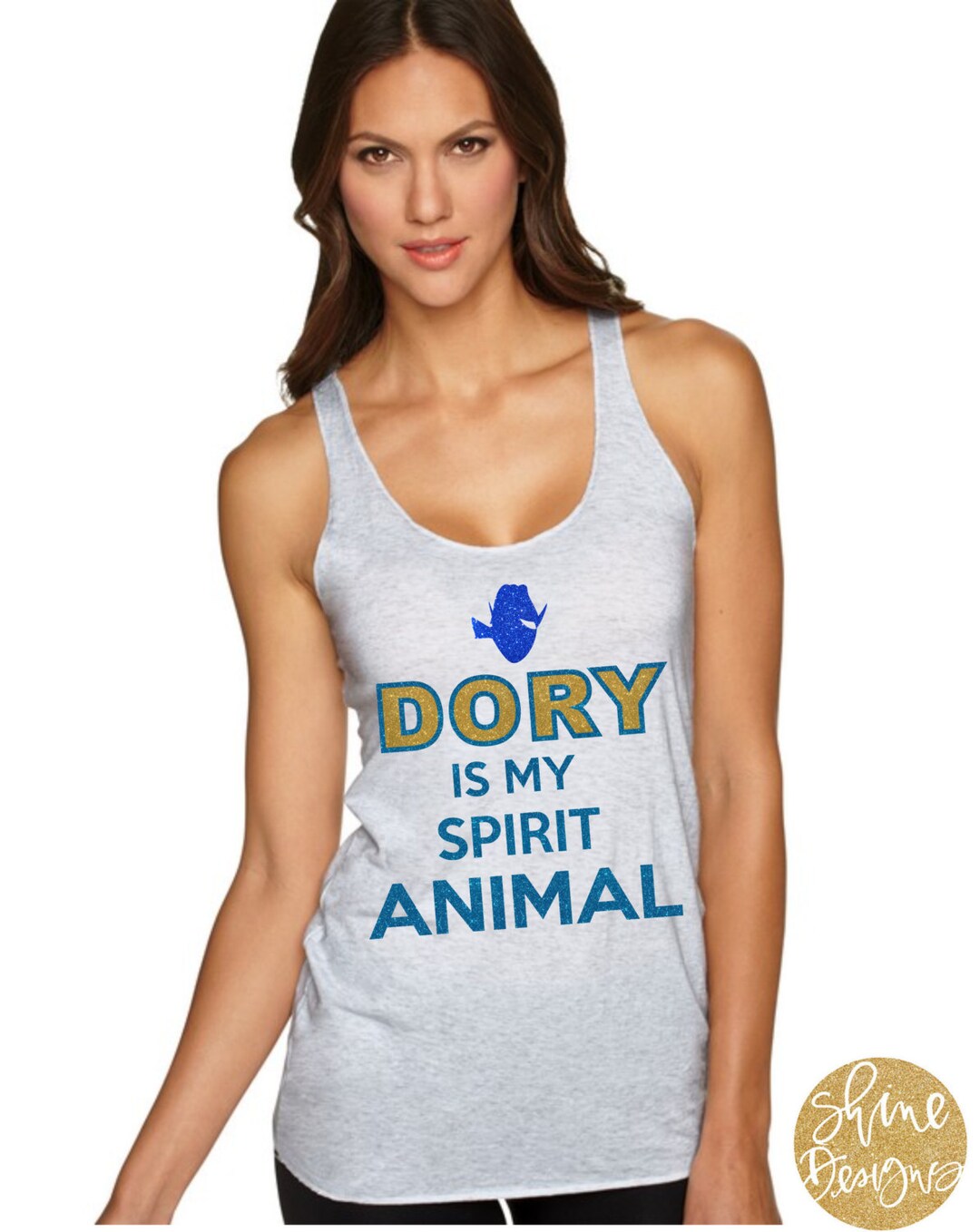 Dory is My Spirit Animal Finding Dory Glitter Shirt - Etsy