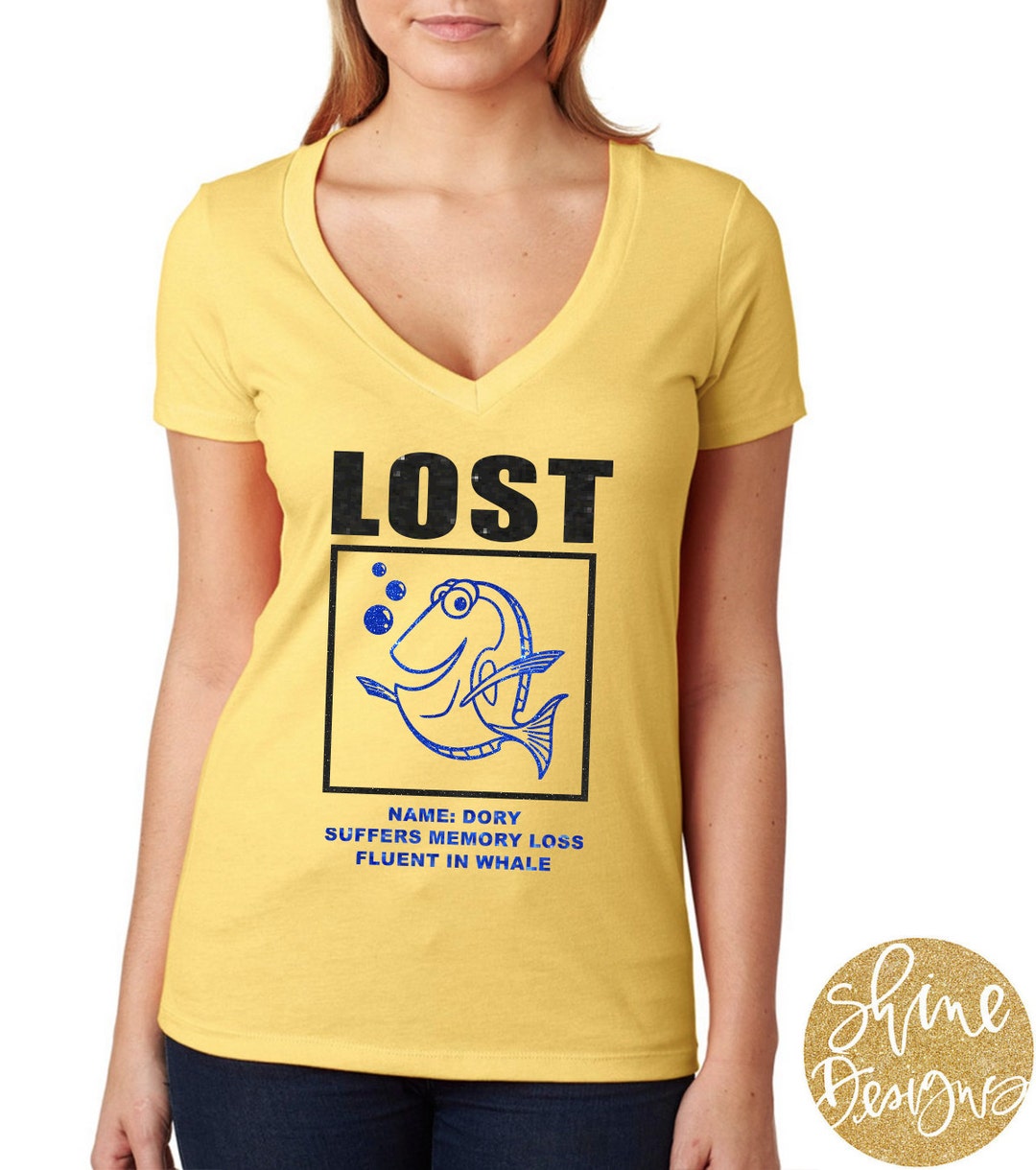 Lost Dory - Finding Dory Magical Glitter Shirt - Etsy