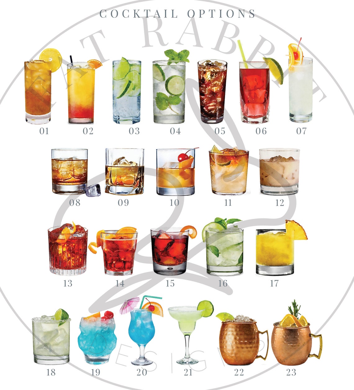 Signature Drink Cocktail Sign, Wedding Bar Menu, Printable Bar Menu ...