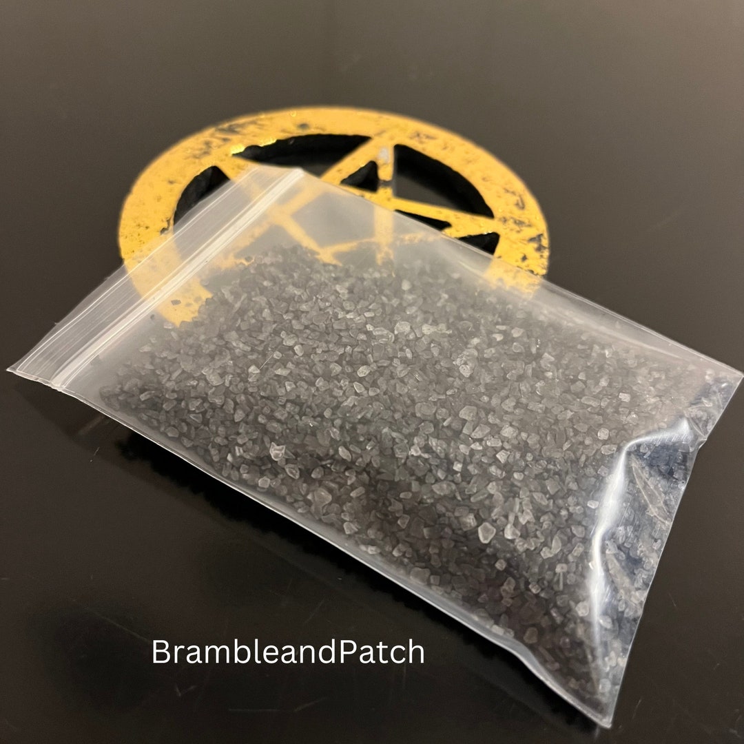 Black Salt (2oz.) - Used for Protection, Warding, Spells, Dispel- Hand ...