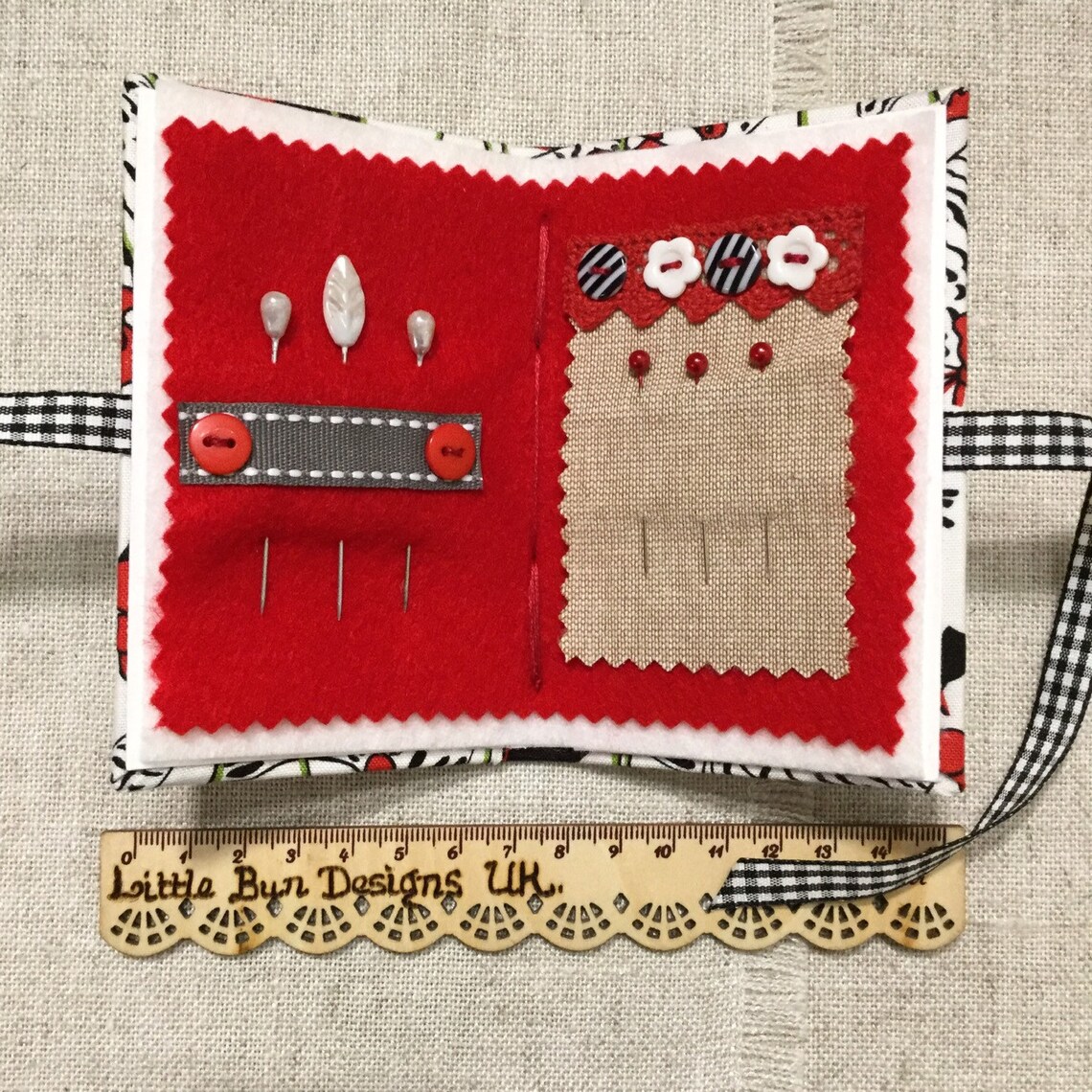 Handmade Needle Book / Sewing Accessories / Chicken Gifts - Etsy