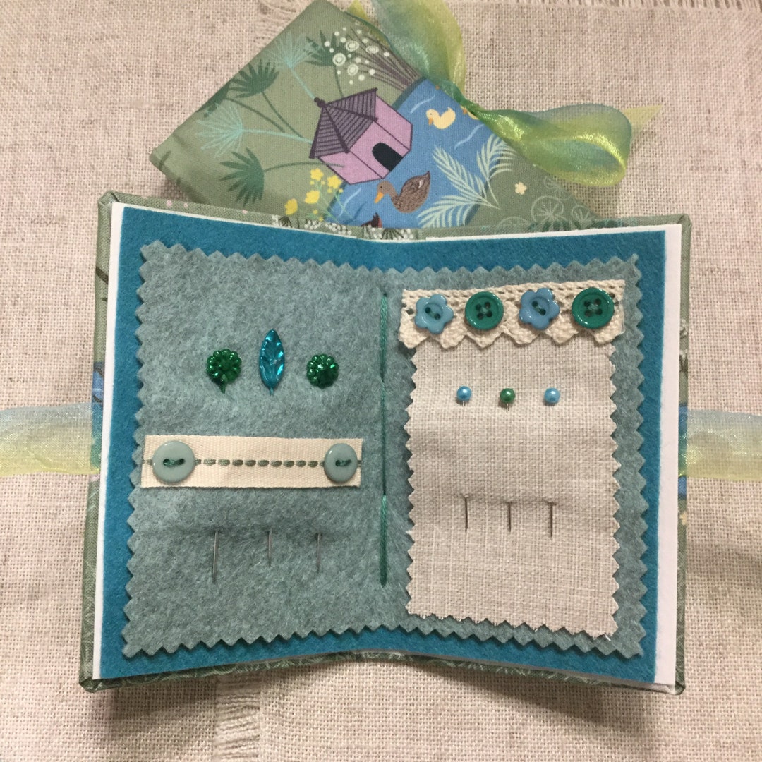 Duck Pond Needle Book / Sewing Gifts / Handmade - Etsy