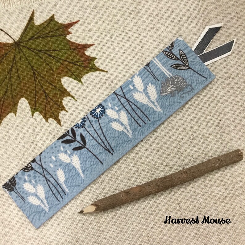 Countryside Bookmarks / Handmade Fabric Bookmarks | Etsy