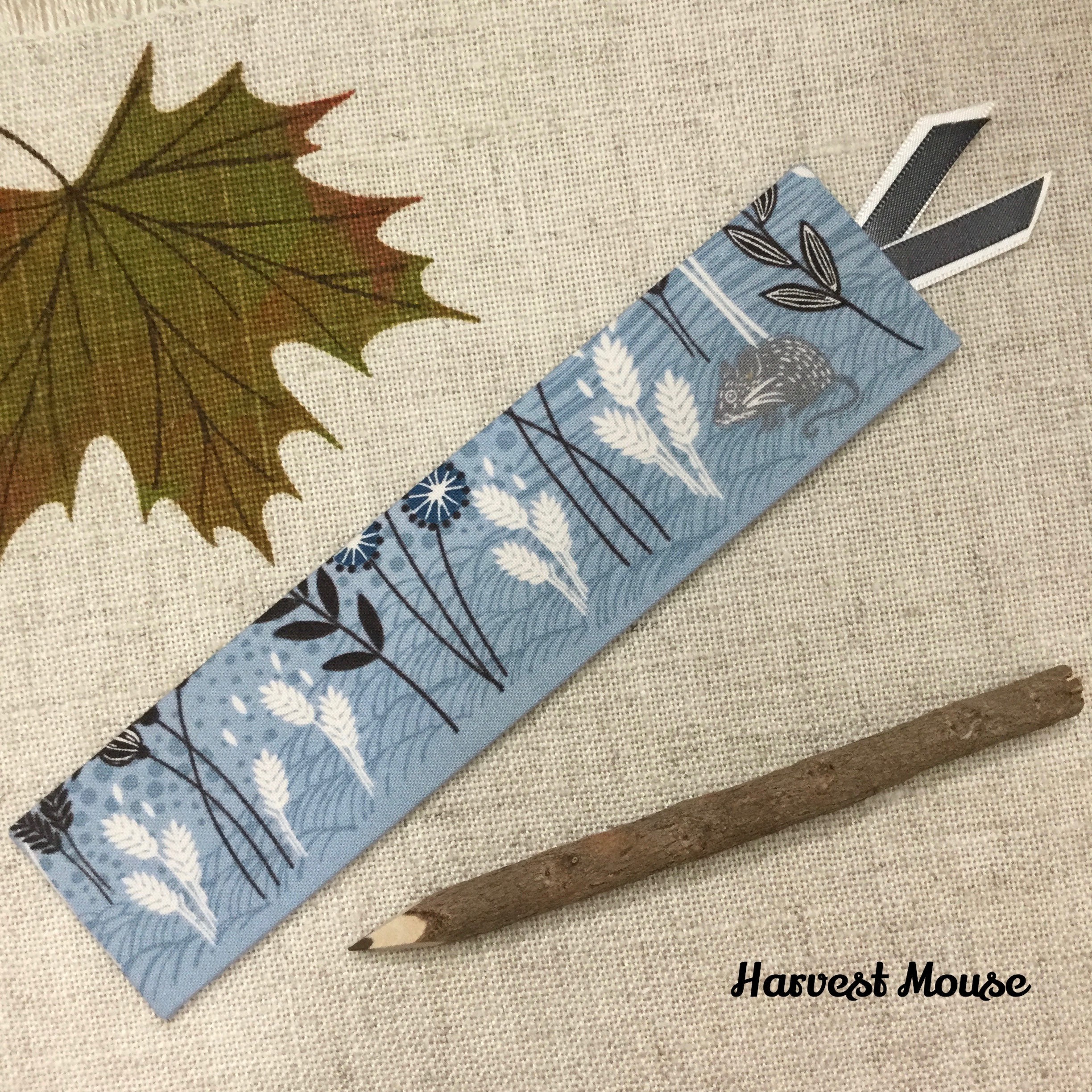 Countryside Bookmarks / Handmade Fabric Bookmarks - Etsy UK