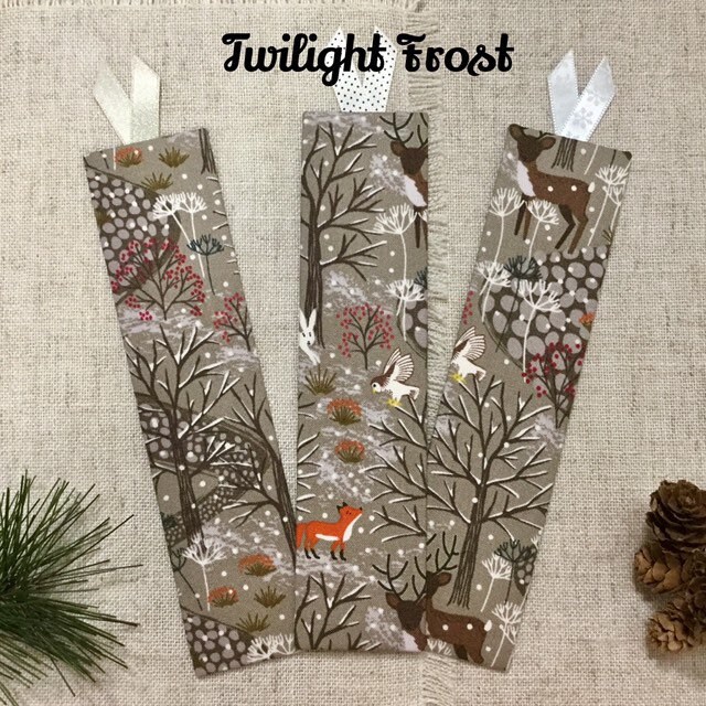 Winter Woodland Bookmarks - Etsy UK