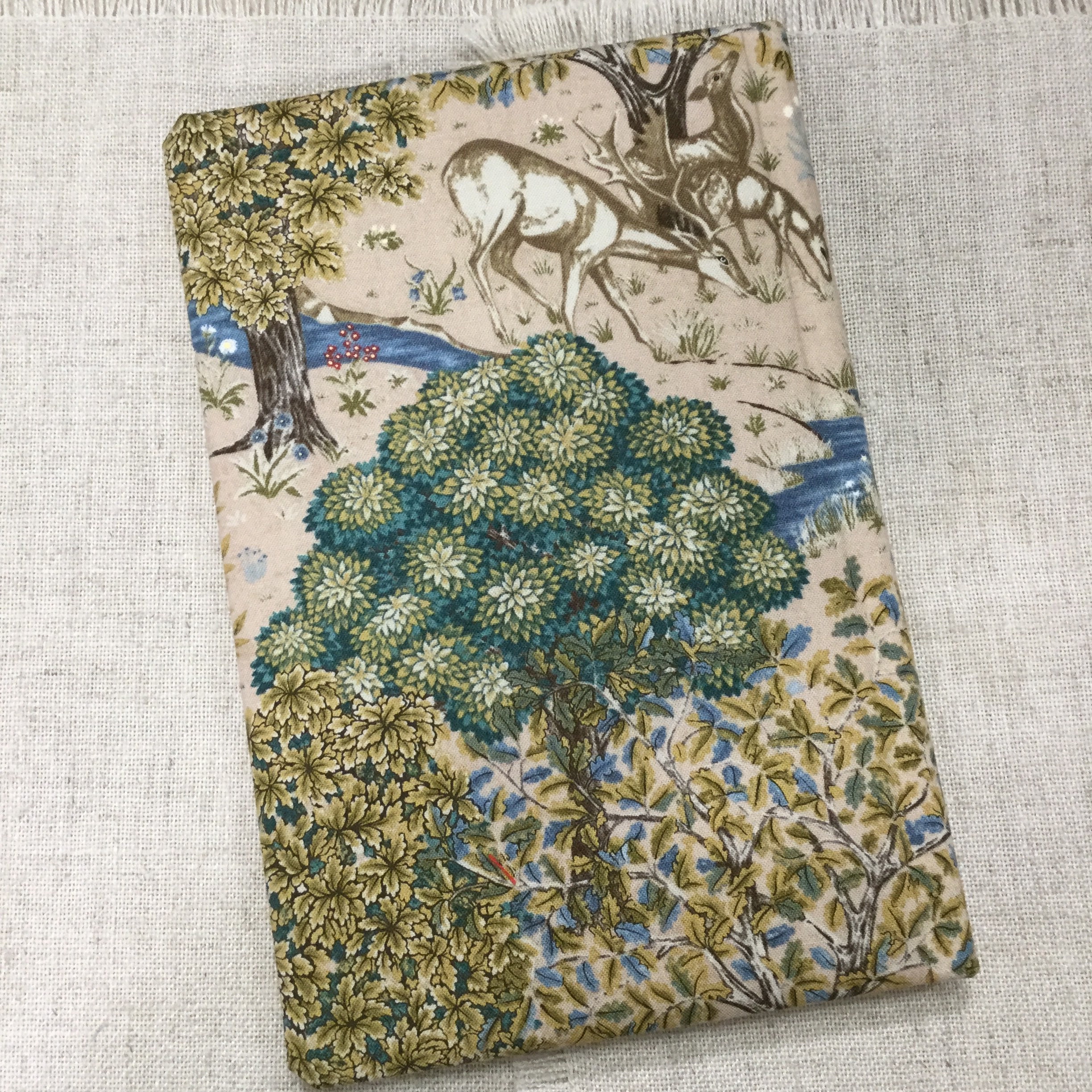 A5 Fabric Notebook / Address Book / Sketchbook / Medieval Tapestry ...