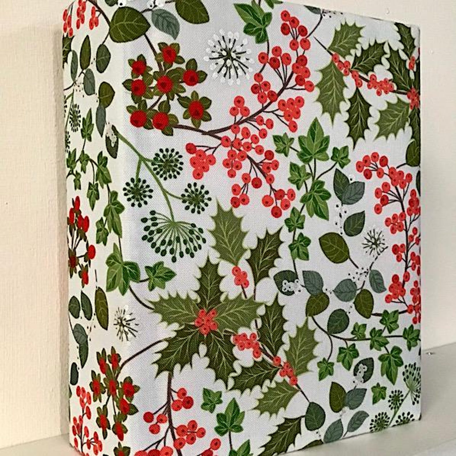 Large Floral A5 Address Book / Fabric Covered - Etsy