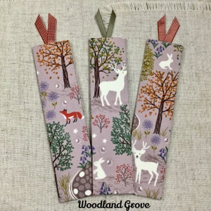 Winter Woodland Bookmarks - Etsy UK