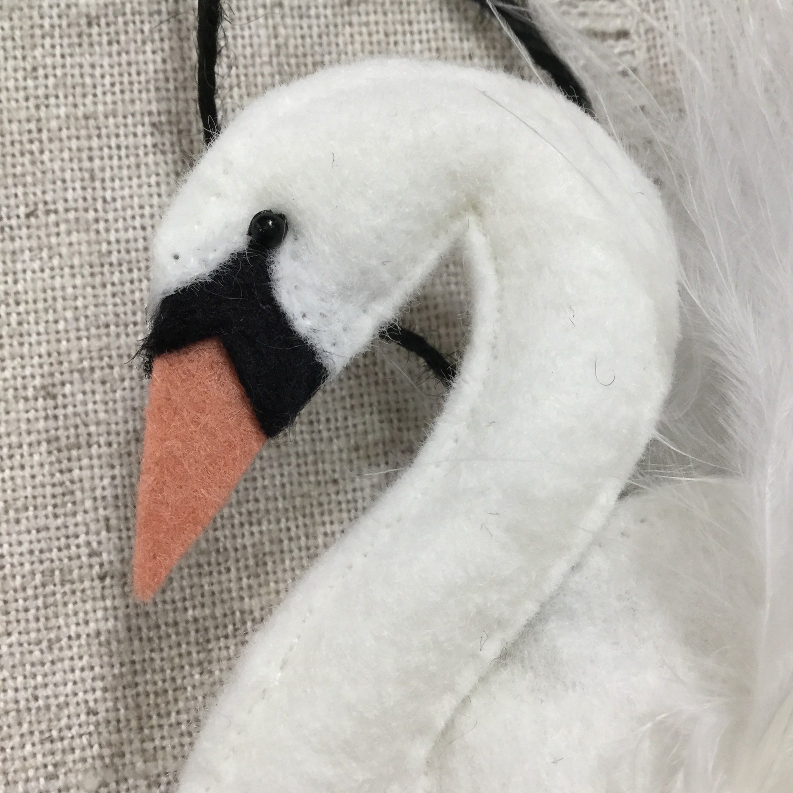 Handmade Swan Decoration - Etsy