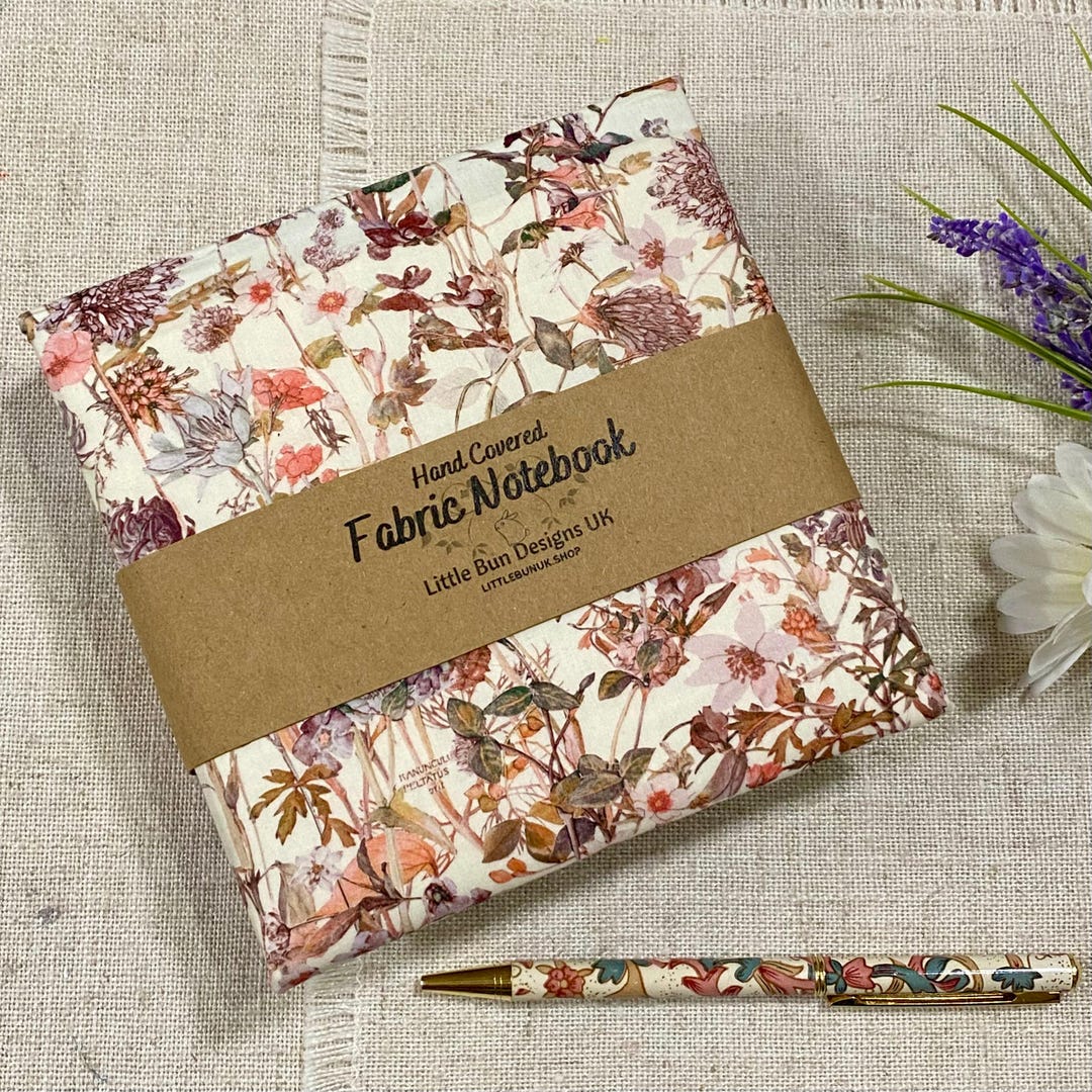 Chunky Note Block / Telephone Pad / Floral Memo Pad - Etsy