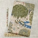 A5 Fabric Notebook / Address Book / Sketchbook / Medieval Tapestry ...