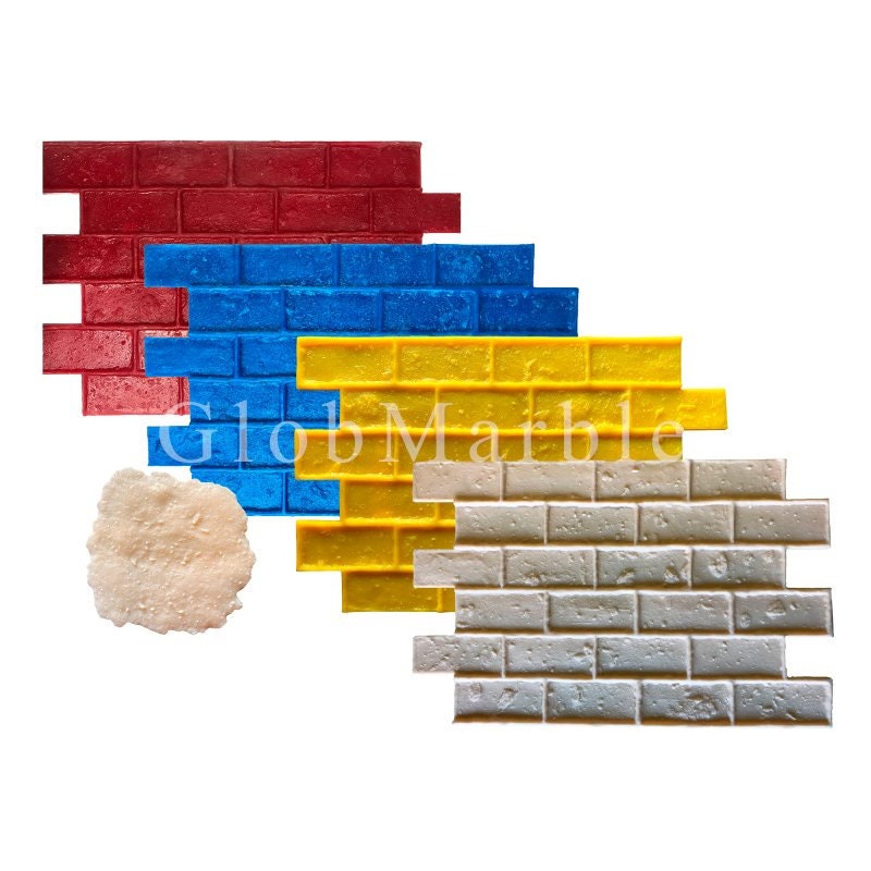 Brick Stone Stamp Mat SM 4200. Stamped Concrete Brick Pattern - Etsy