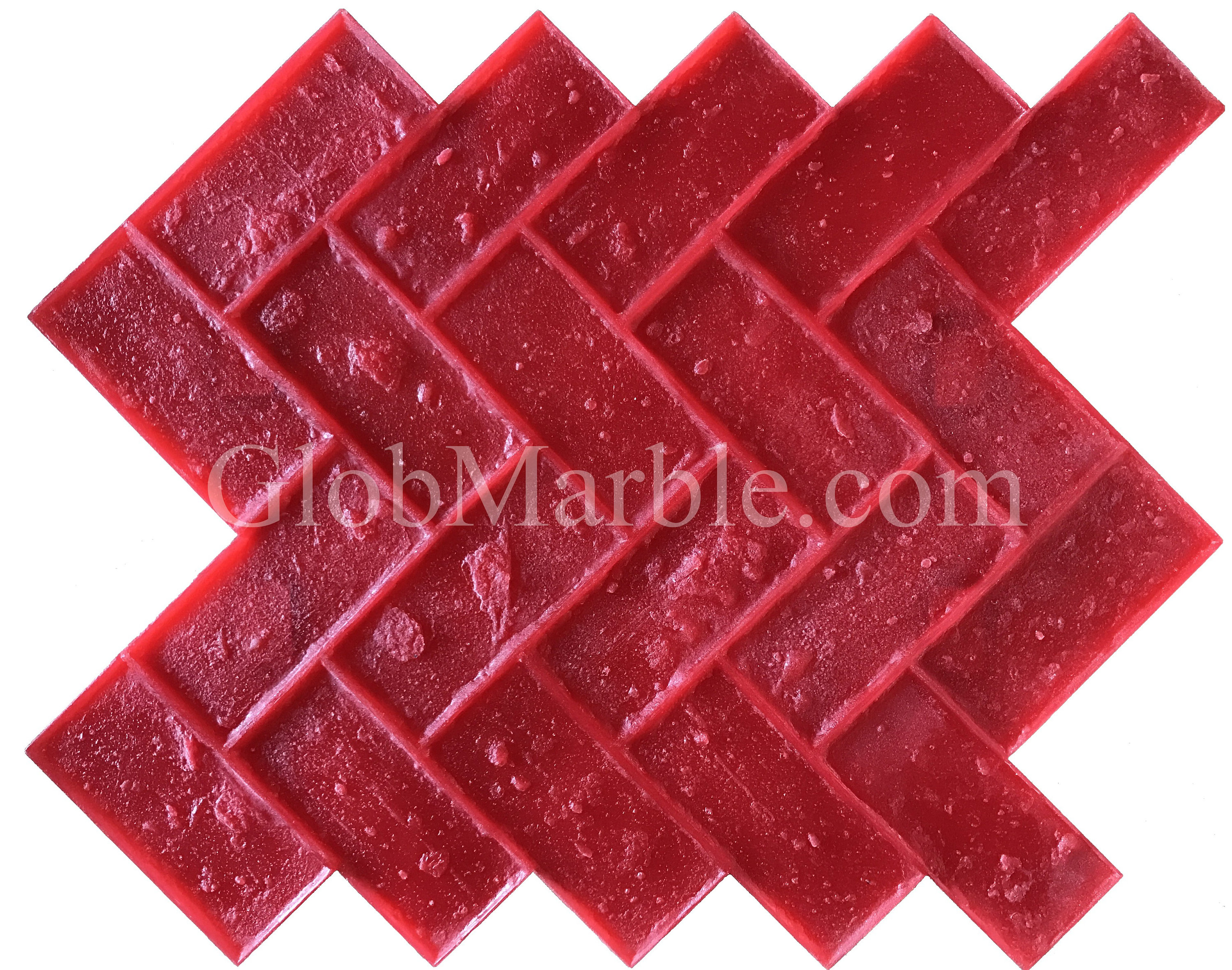 Brick Stone Stamp Mats SM 4100. Stamped Concrete Brick Pattern - Etsy