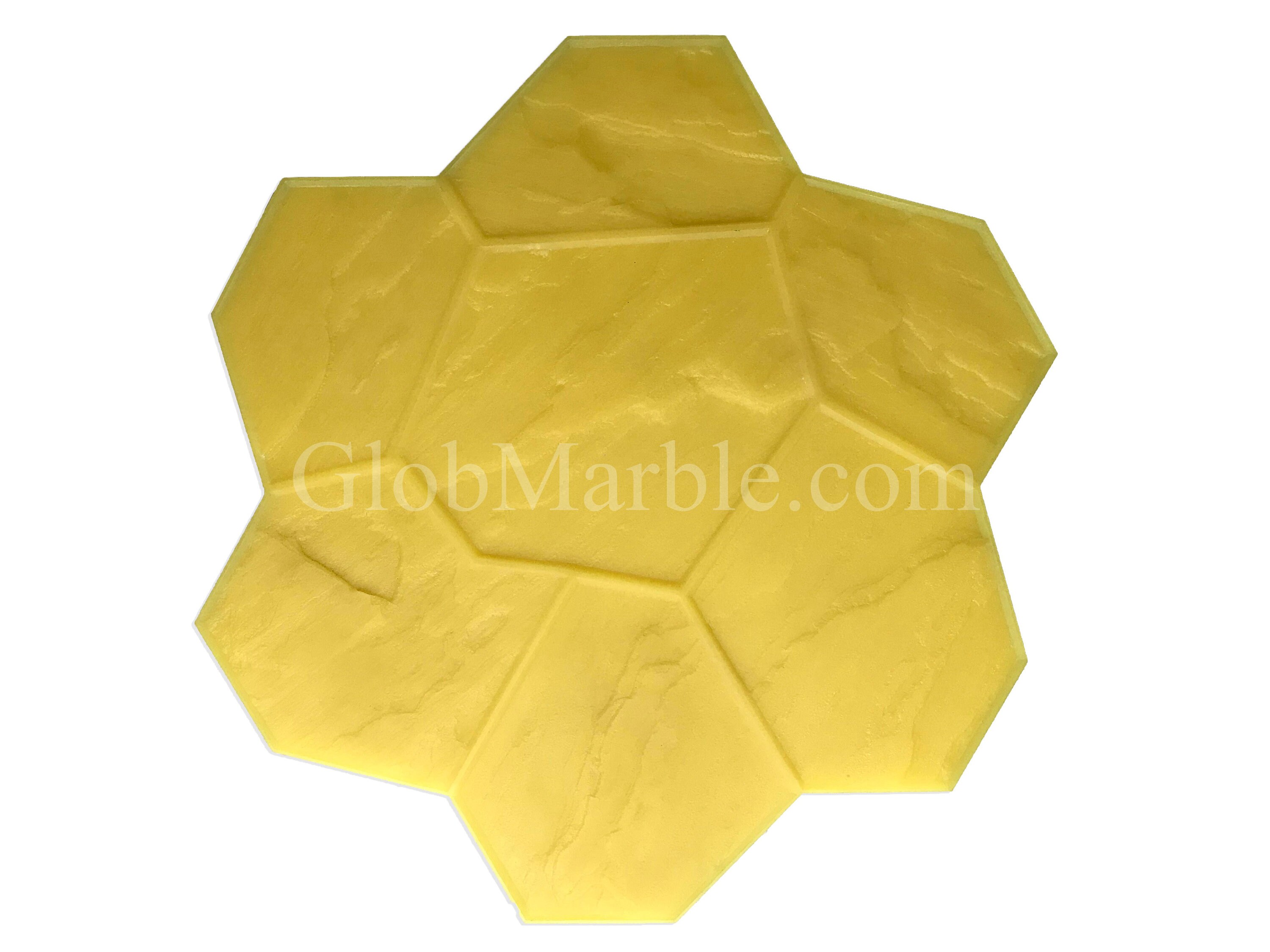 5 Pc Set of Random Stone Stamp Mats. Stamped Concrete Form Set - Etsy