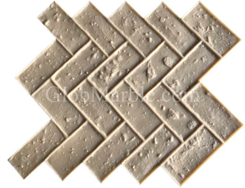Brick Stone Stamp Mats SM 4100. Stamped Concrete Brick Pattern - Etsy