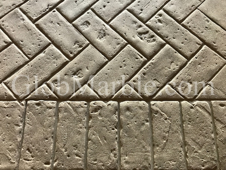 Brick Border Concrete Stamp Mold SM 4010 - Etsy