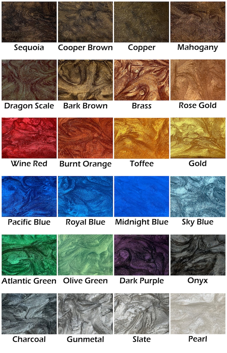 Globmarble. Metallic Epoxy Pigments. 3D Reflective Pigments. Mica ...