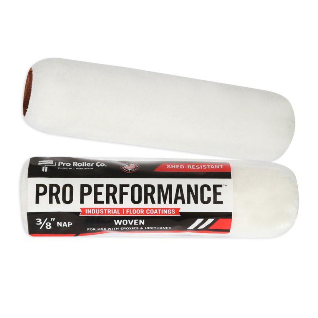 9" Shed-resistant Woven Roller – 3/8" Nap for Epoxy & Urethane, Sealers ...
