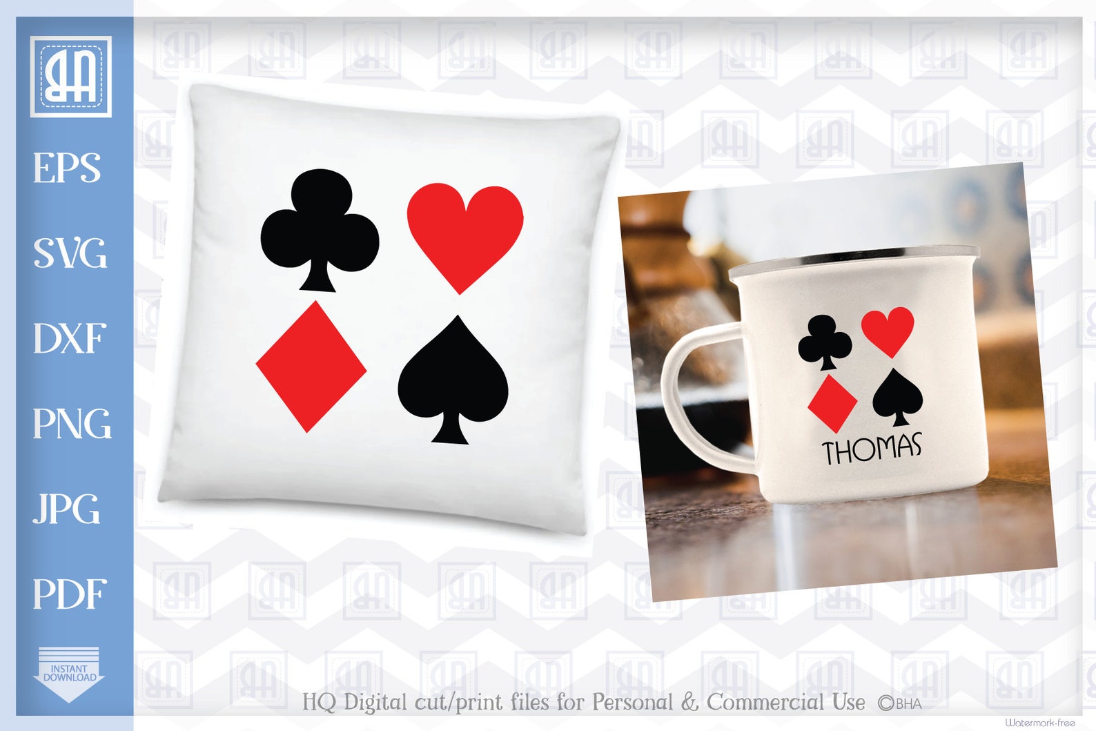 Card Suits Svg Playing Card SVG Card Suits SVG File - Etsy