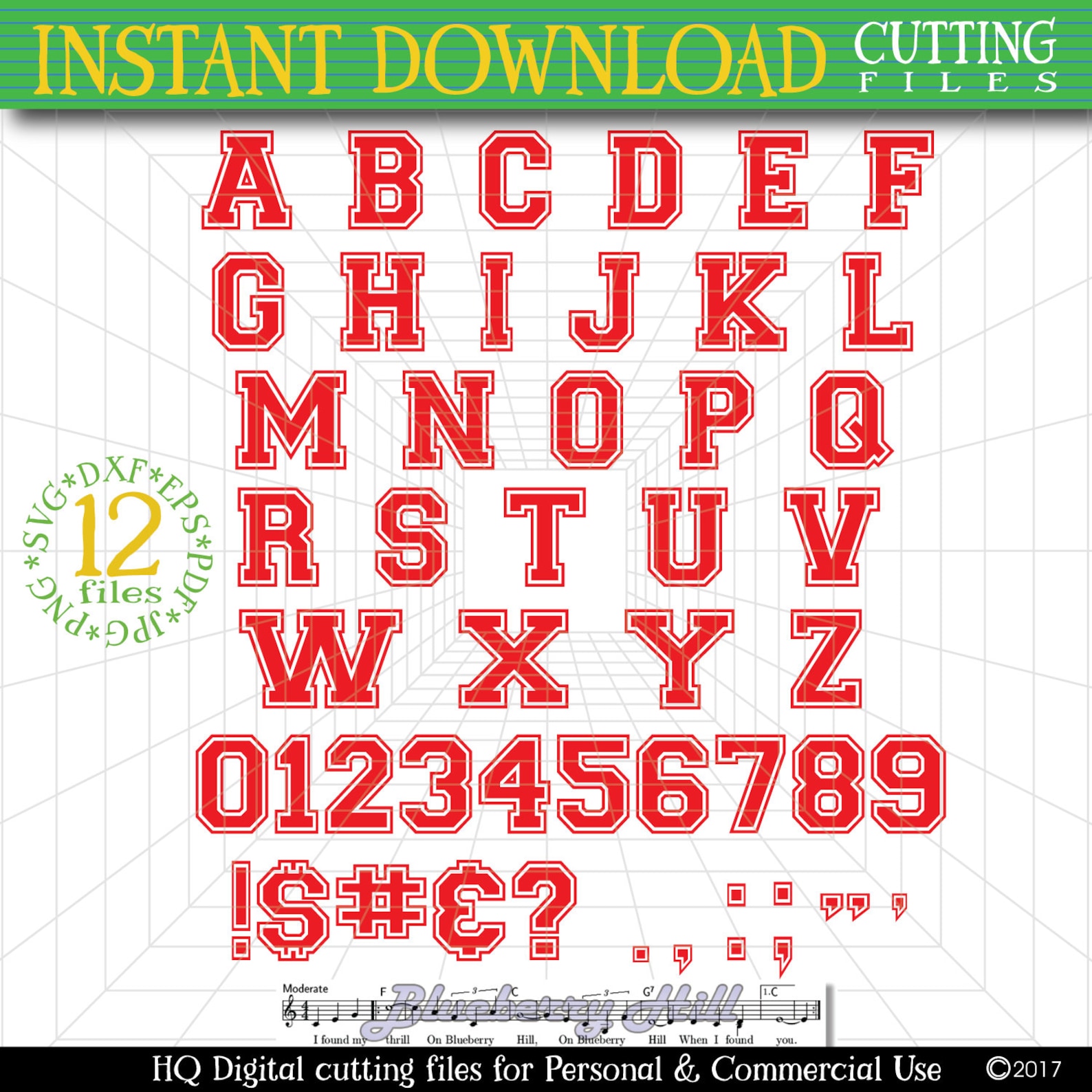 College Font SVG Letters Cut Files University Svg | Etsy