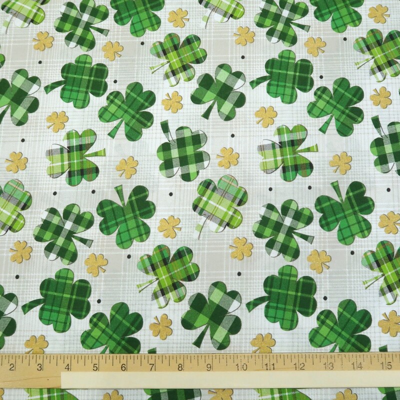 Shamrock Fabric - Etsy