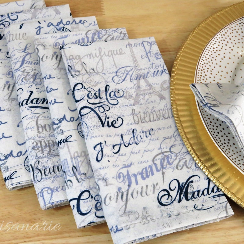 French Napkins - Etsy