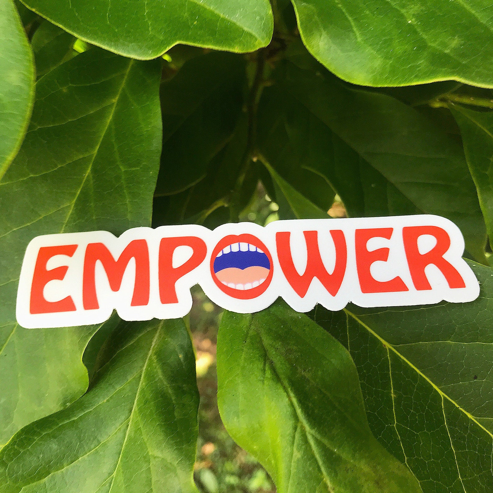 Empower Sticker Empowered Women Decal Vintage Style | Etsy