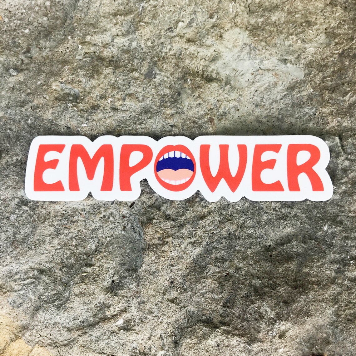 Empower Sticker Empowered Women Decal Vintage Style | Etsy