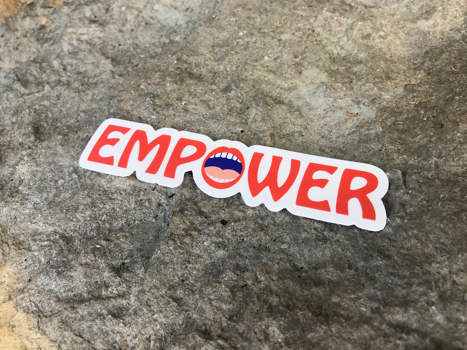 Empower Sticker Empowered Women Decal Vintage Style | Etsy