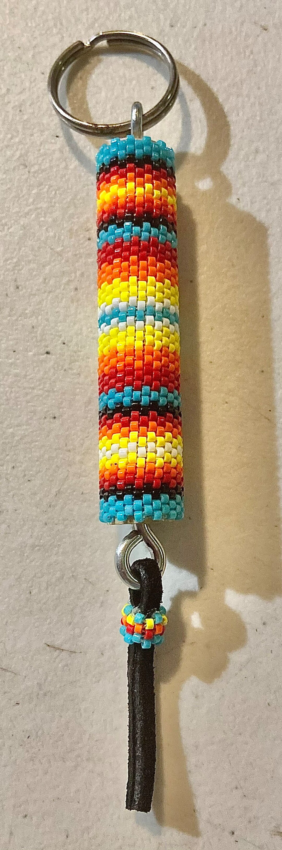 Peyote Stitch Handcrafted Keychain - Etsy