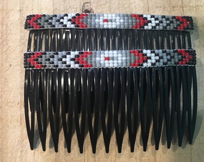 Beaded Hair Combs - Etsy