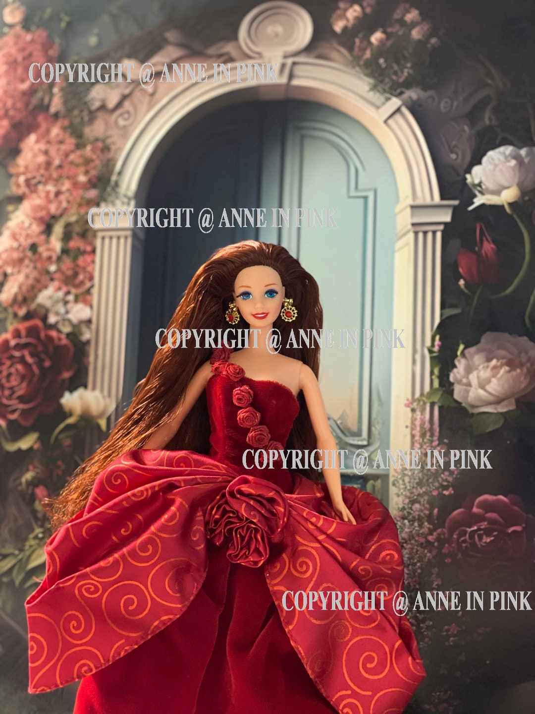 Beautiful Red Hair Radiant Rose Barbie Digital Download - Etsy