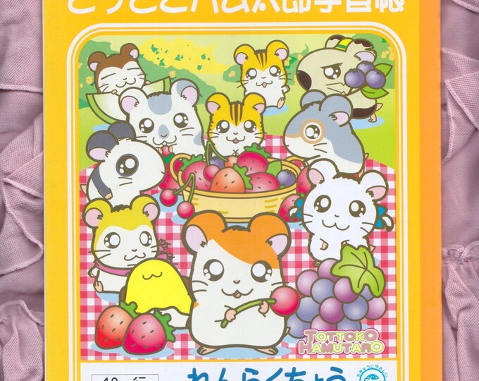 Early 2000s Hamtaro School Notebook - Etsy