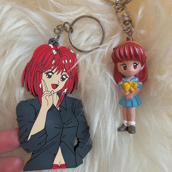 rare 1990s "tokimeki memorial" vintage keychains - Gem
