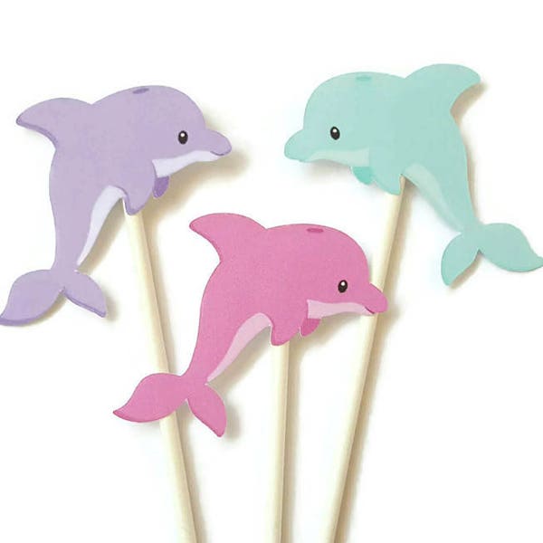 Dolphin Cake Topper - Etsy