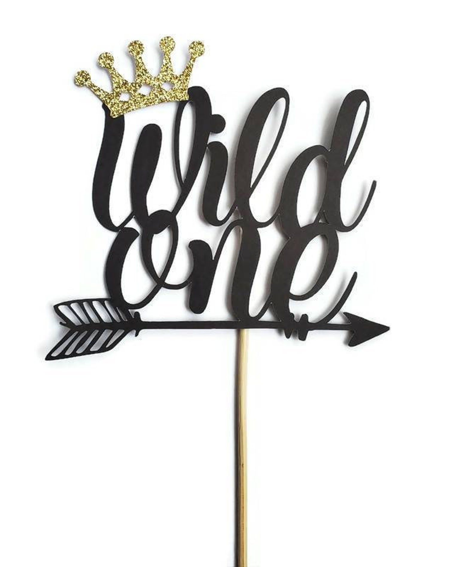 Wild One Cupcake Toppers Set of 12 Woodland Theme Baby - Etsy
