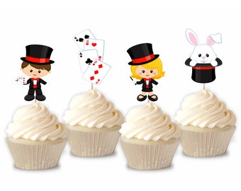 Magician Cupcake | Etsy