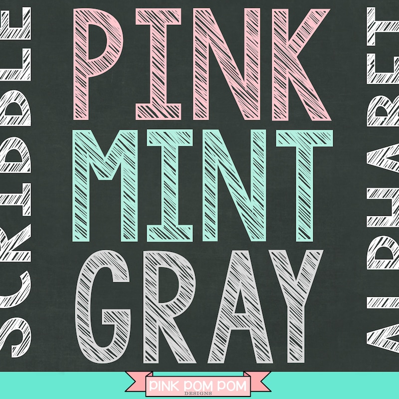 Chalk Letters - Etsy
