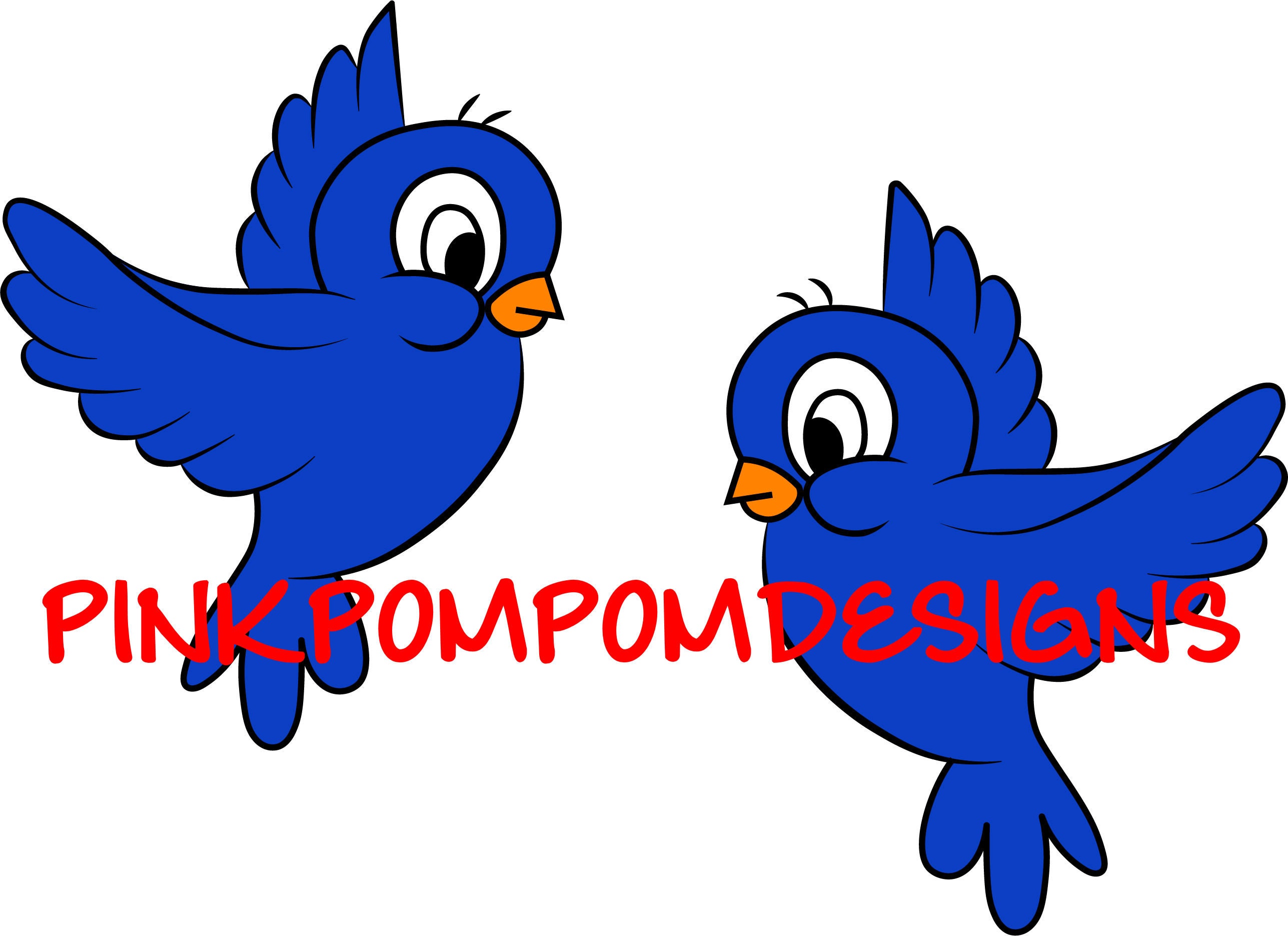 Cinderella Birds Clip Art