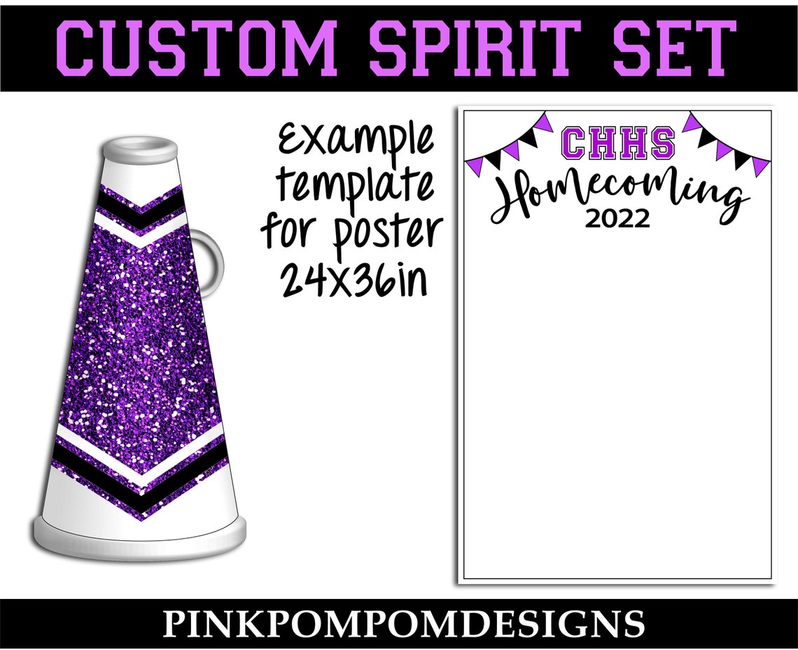 Glitter and Glam Custom Spirit Set Digital Clip Art Graphics - Etsy