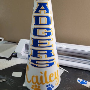 CUSTOM ORDER - Custom Digital SVG Files for Megaphone Letters - Letters ...