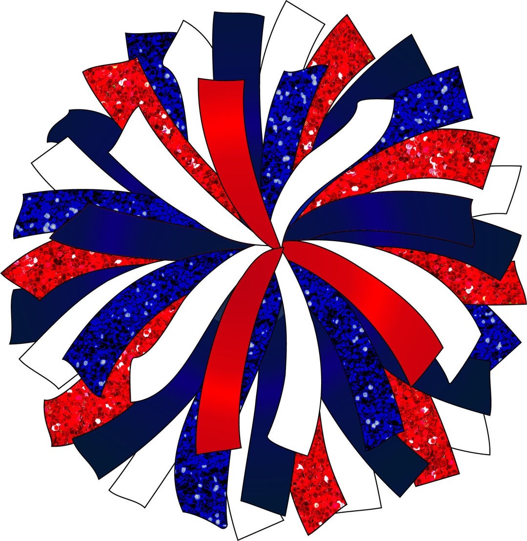 CUSTOM POM - Glitter and Glam Pom Pom Digital Clip Art - Red Navy White ... CUSTOM POM - Glitter and Glam Pom Pom Digital Clip Art - Red Navy White ...