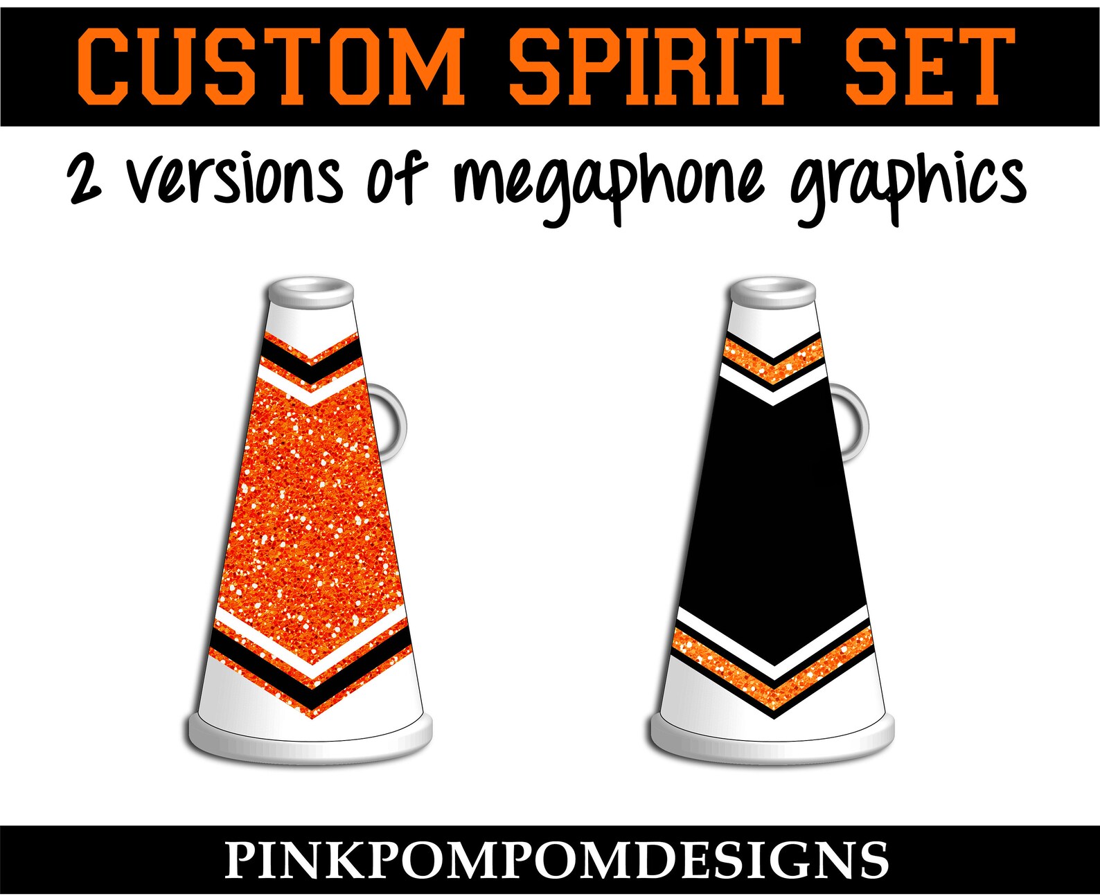 Glitter and Glam Custom Spirit Set Digital Clip Art Graphics - Etsy