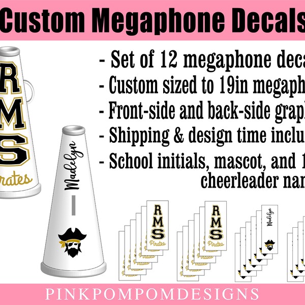 Cheer Megaphone - Etsy