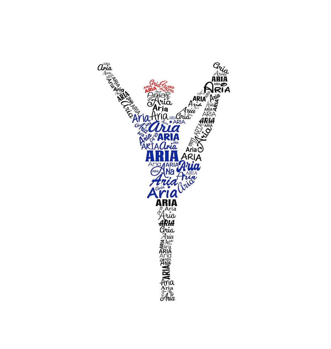 CUSTOM GRAPHIC - Cheer Name Digital Art Collage - Png Jpg - Cheer Gift ...