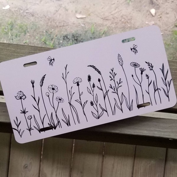 Decorative License Plate for Front of Car - Etsy