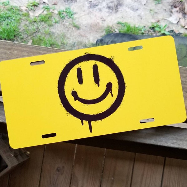 Graffiti License Plate - Etsy