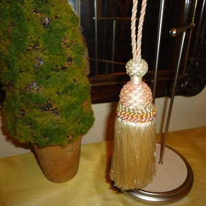 Decorative Key or Armoire Tassel 6 Inch GOLDEN WHEAT, the Perfect Final ...