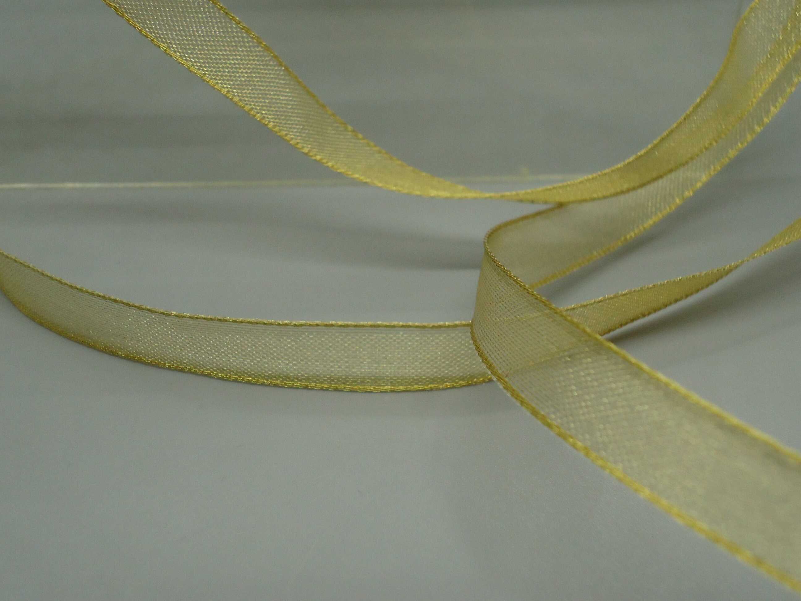 GOLD MESH Ribbon Metallic .0375 Inch X 50 Yards | Etsy